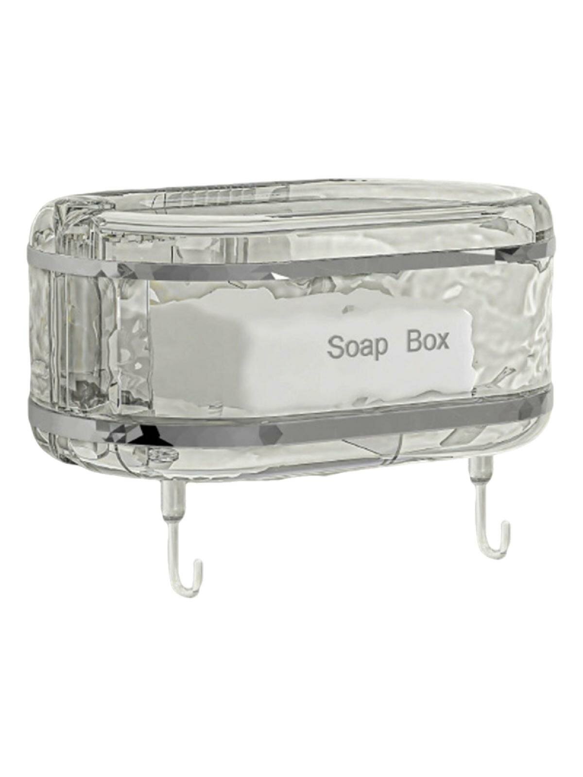 Мыльница Прочный клей и регулировочный лоток Присоска Мыльница для дома