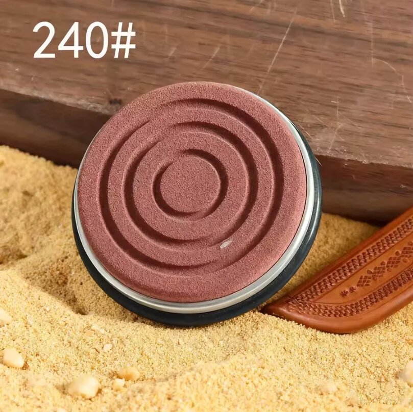 Сменные шлифовальные диски RSCHEF для точилки ножей 400# Коричневый, Красный