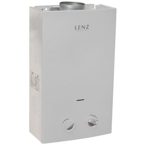 Газовая колонка Lenz Technic 10L SILVER