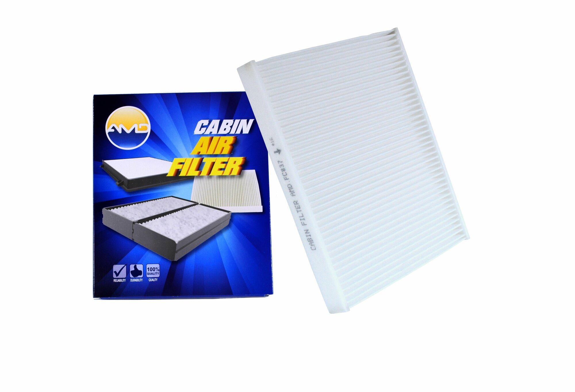 Фильтр салонный 64319194098 AMD. FC837 для BMW X6 E71, E72 2008- X5 II E70, E70N 2007- X5 III F15 2013-