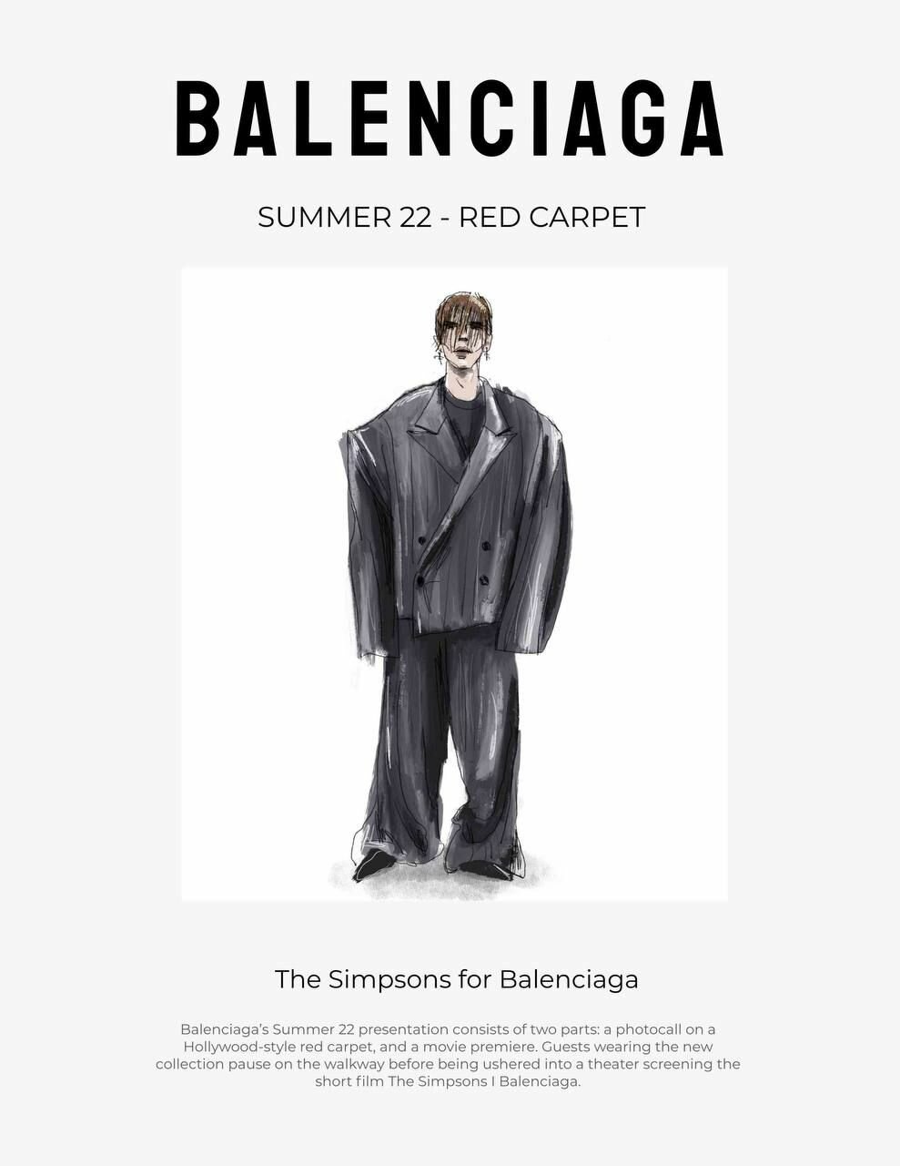 Постер, плакат на стену Balenciaga