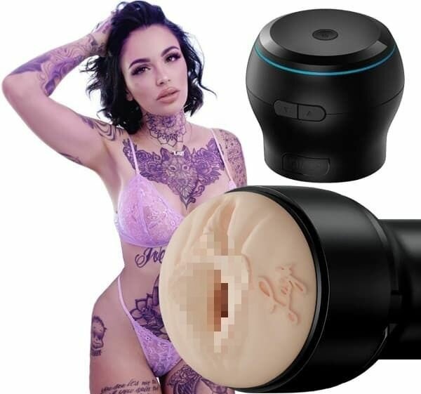 Набор KIIROO Feel Stars Leigh Raven + Power Blow (интерактивная насадка)