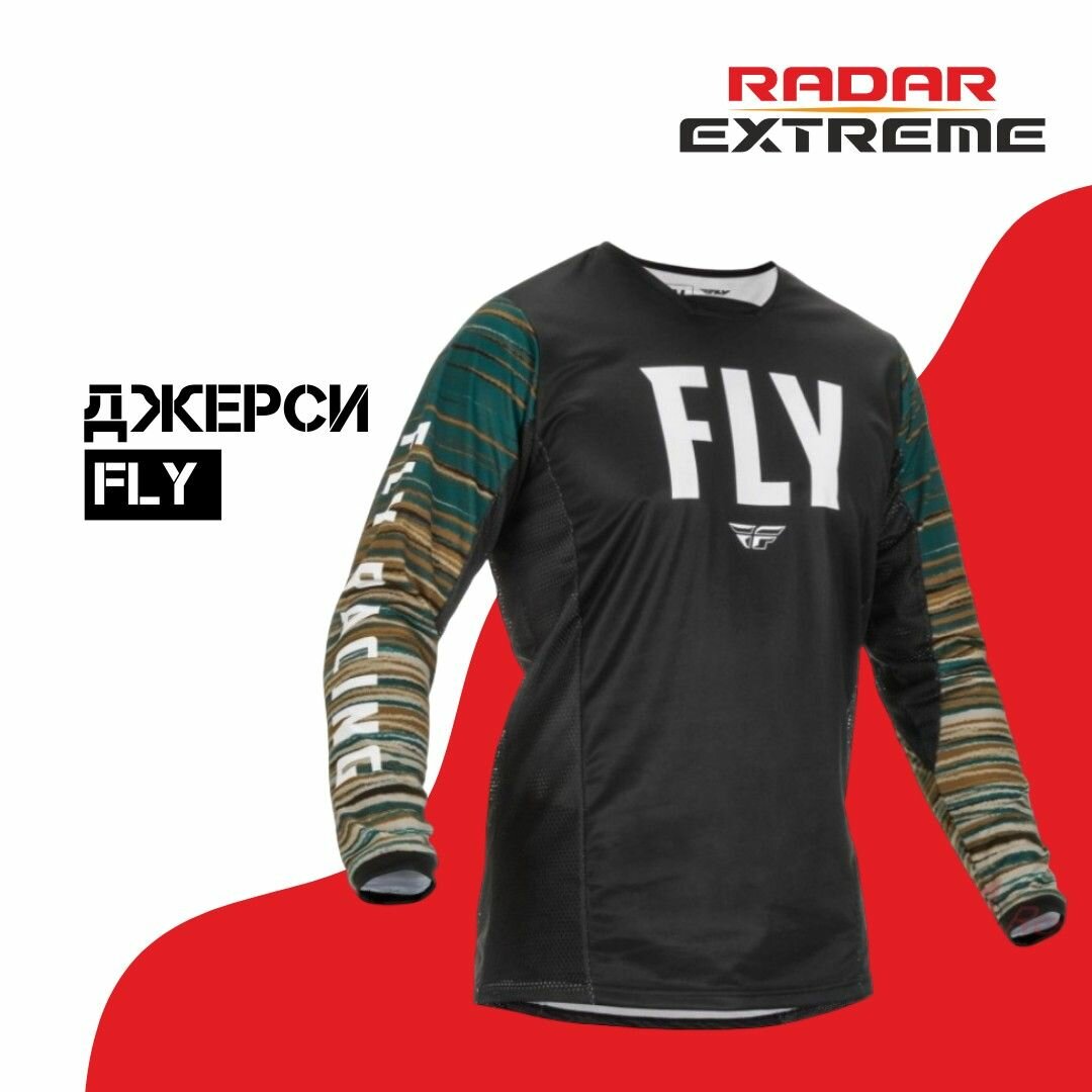 Джерси FLY Racing Wave черная