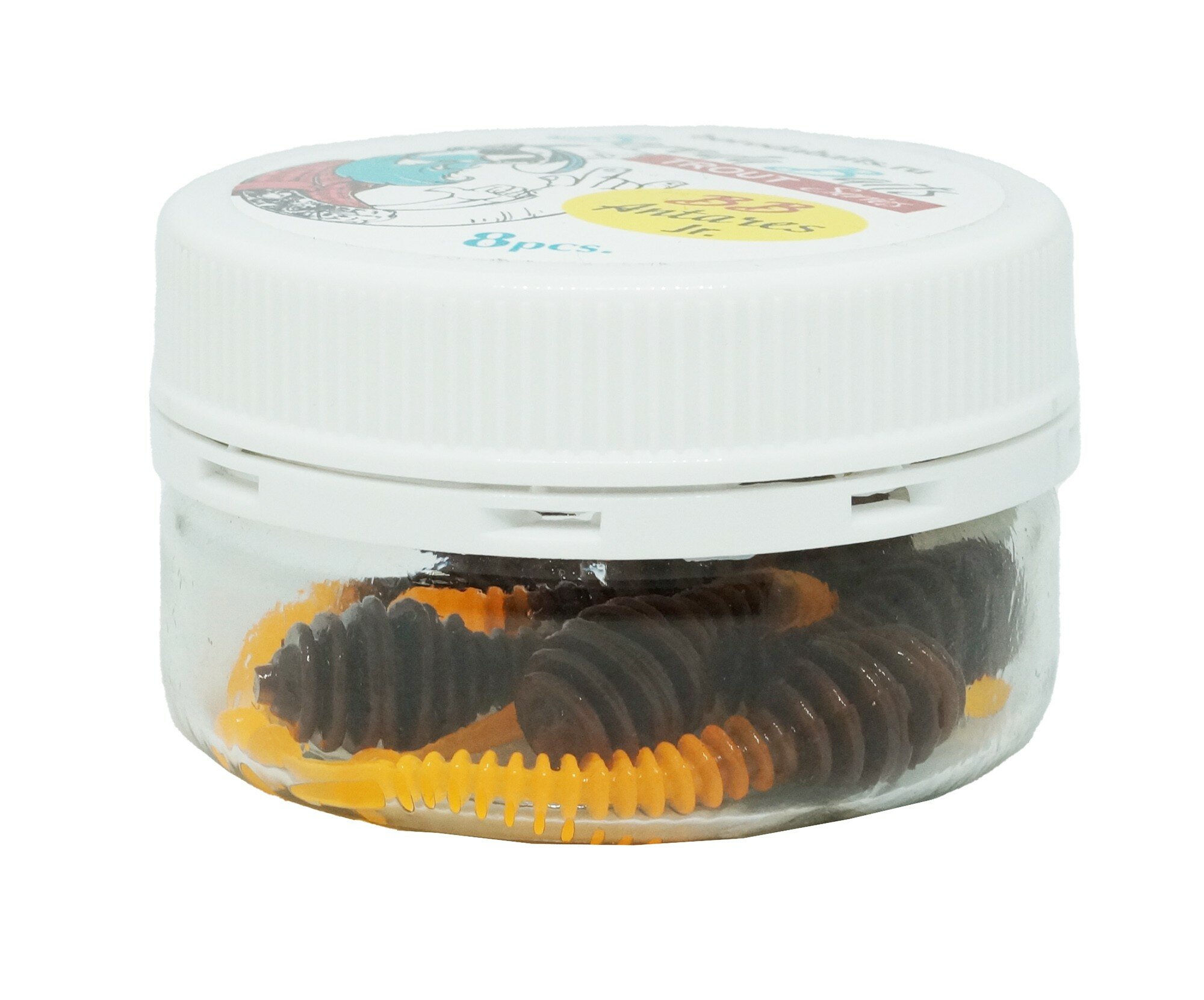 Boroda Baits Antares Junior приманка коричневый/оранжевый 8 шт для ловли хищной рыбы