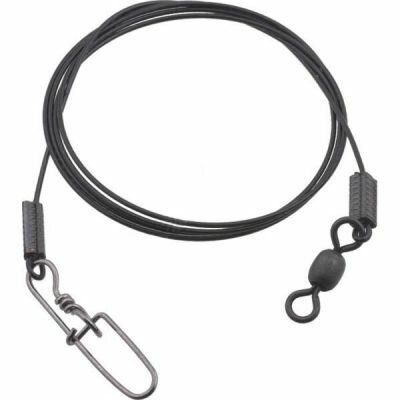 Поводки Контакт троллинг в оплётке AFW 1 х 7, 80см, 60кг (1шт)