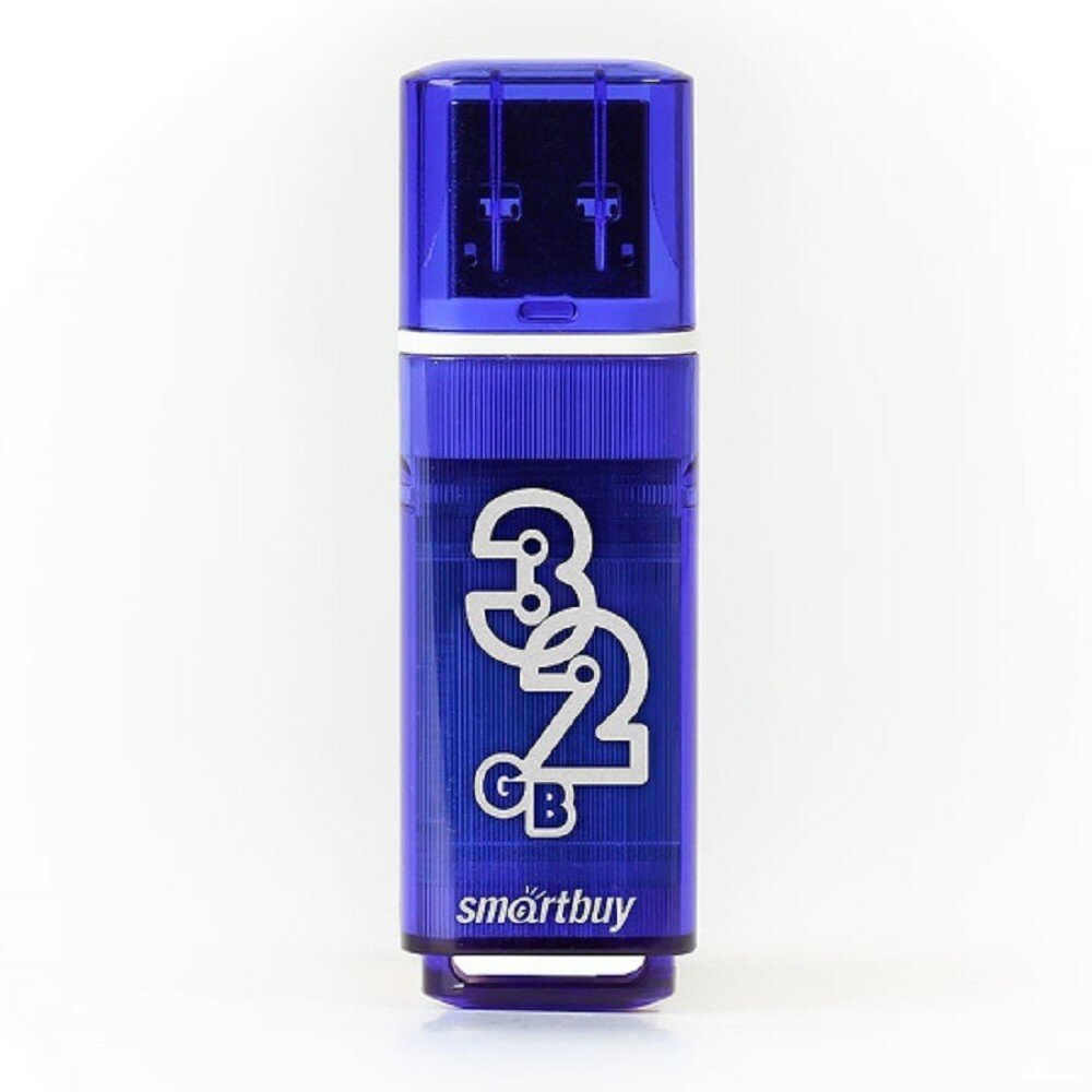 Флешка USB Flash Silicon Power SB32GBGS-DB, Синий 32 ГБ