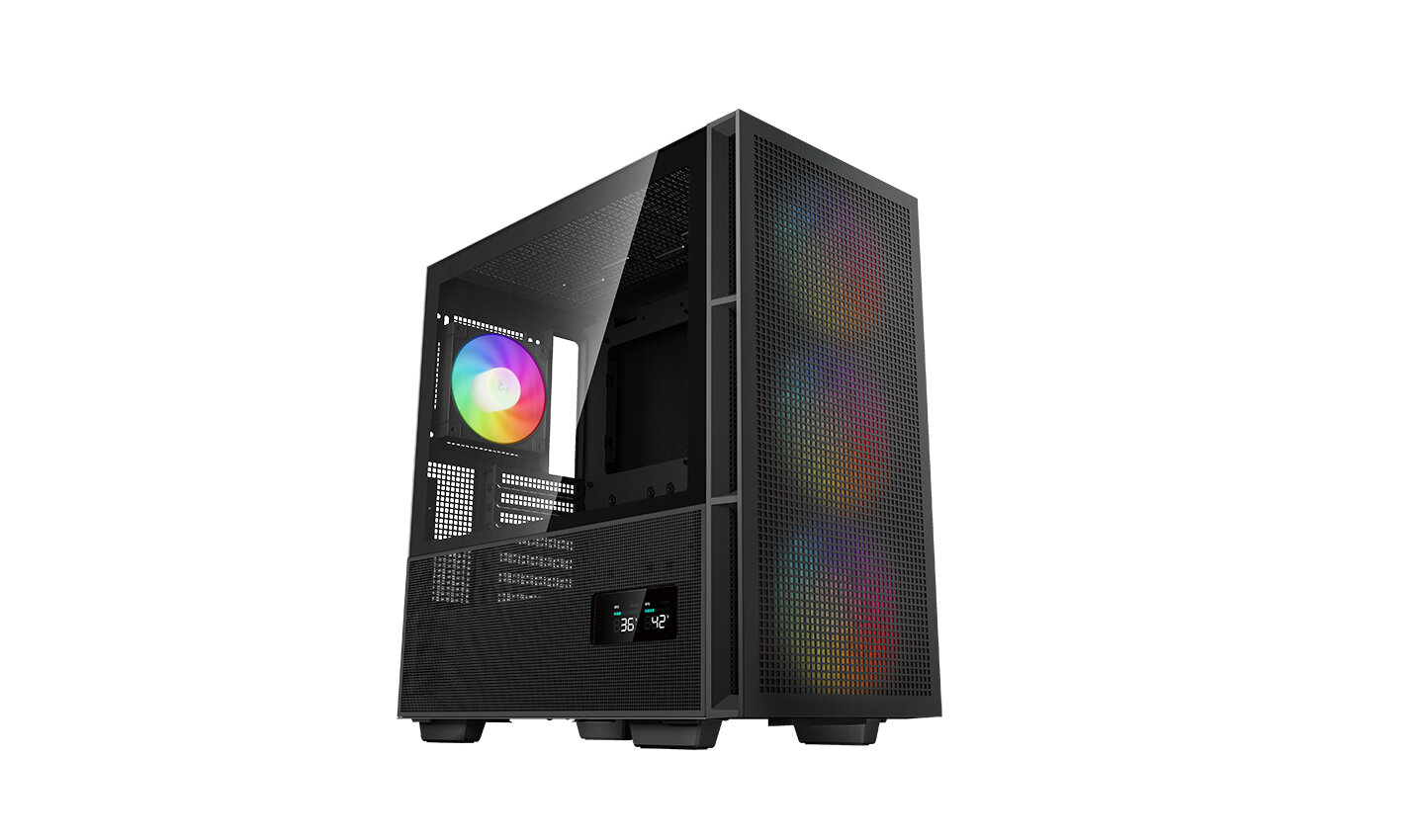 Deepcool Корпус Miditower Deepcool CH560 DIGITAL R-CH560-BKAPE4D-G-1, E-ATX, черный (без БП)