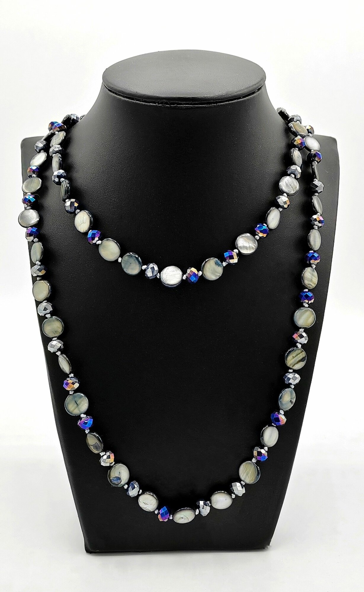 Колье, перламутр