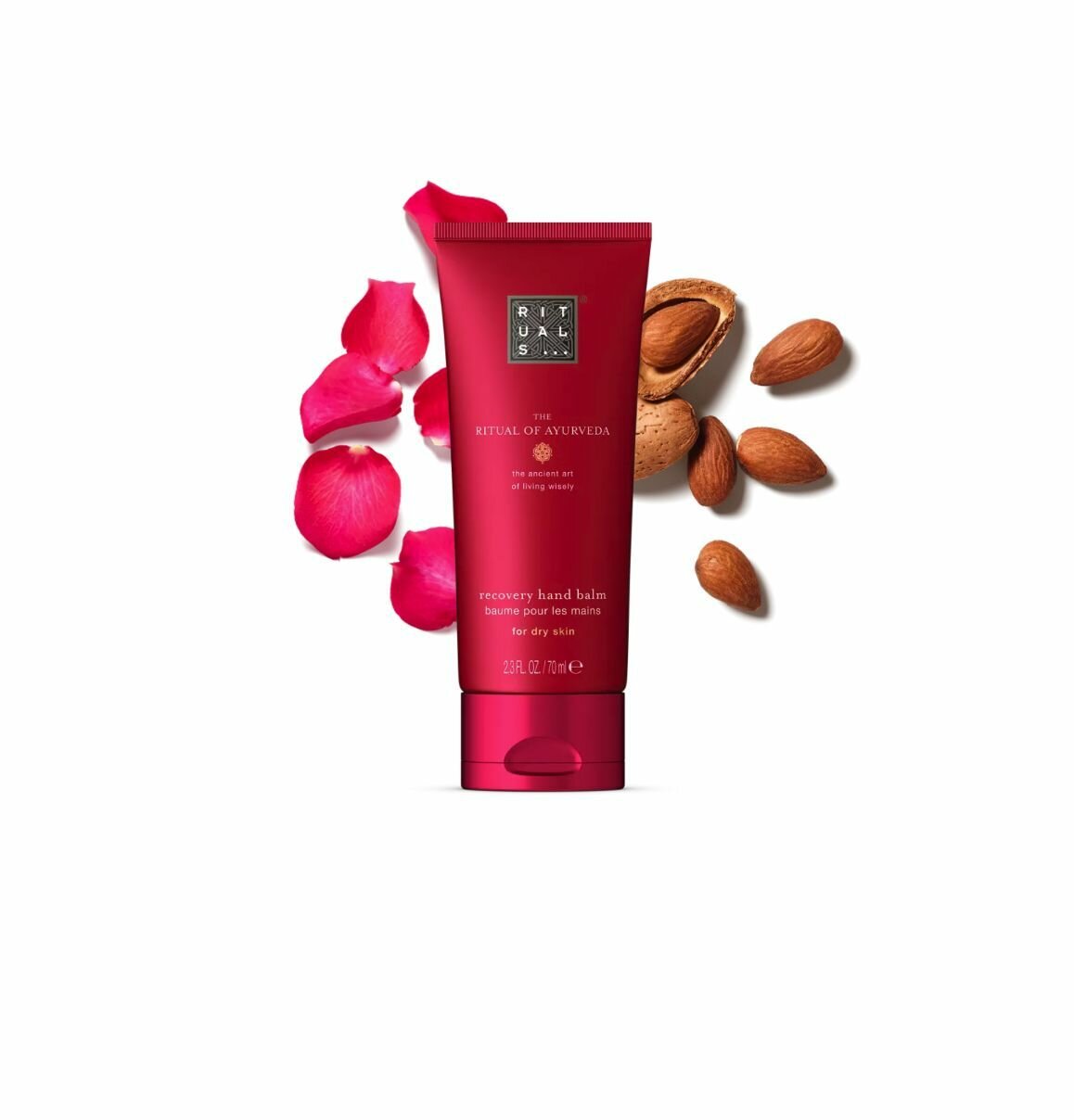Бальзам для рук Rituals. AYURVEDA масло сладкого миндаля и индийская роза, 70мл.