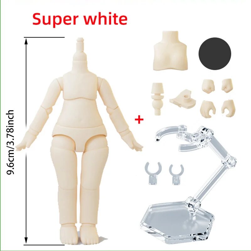 Кукла Ob11 Super white-2, белые руки