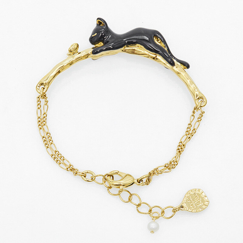 Браслет-цепочка, кристалл