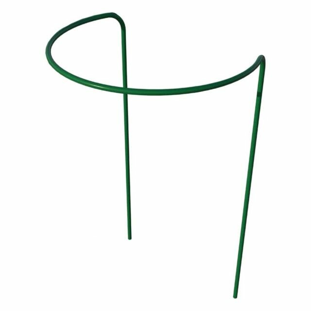 Подставка под кусты малые Н65 см обхват 40 см полукруг 1 шт металл труба D10мм в ПВХ