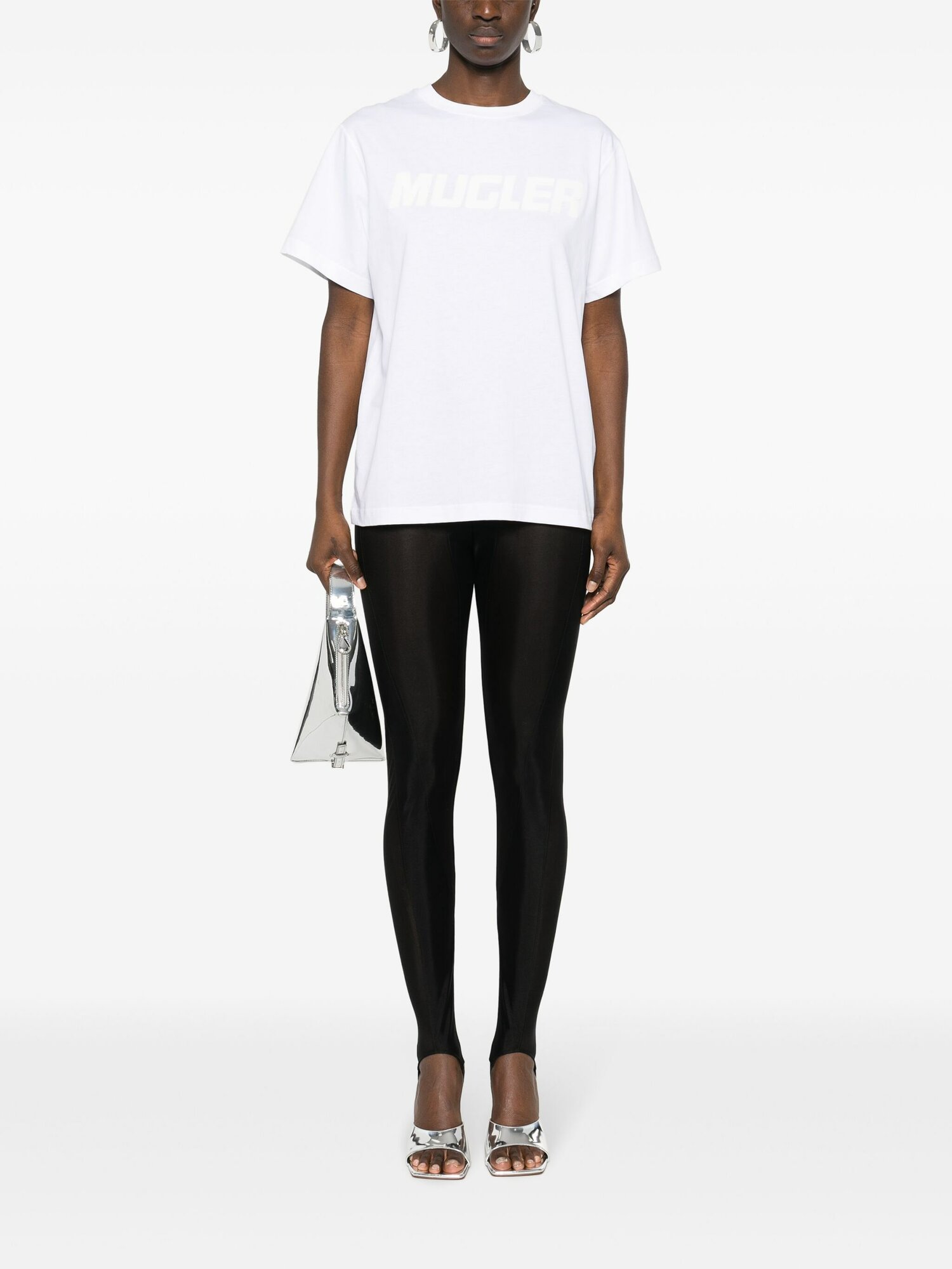 Футболка MUGLER, размер M, white — фото 1