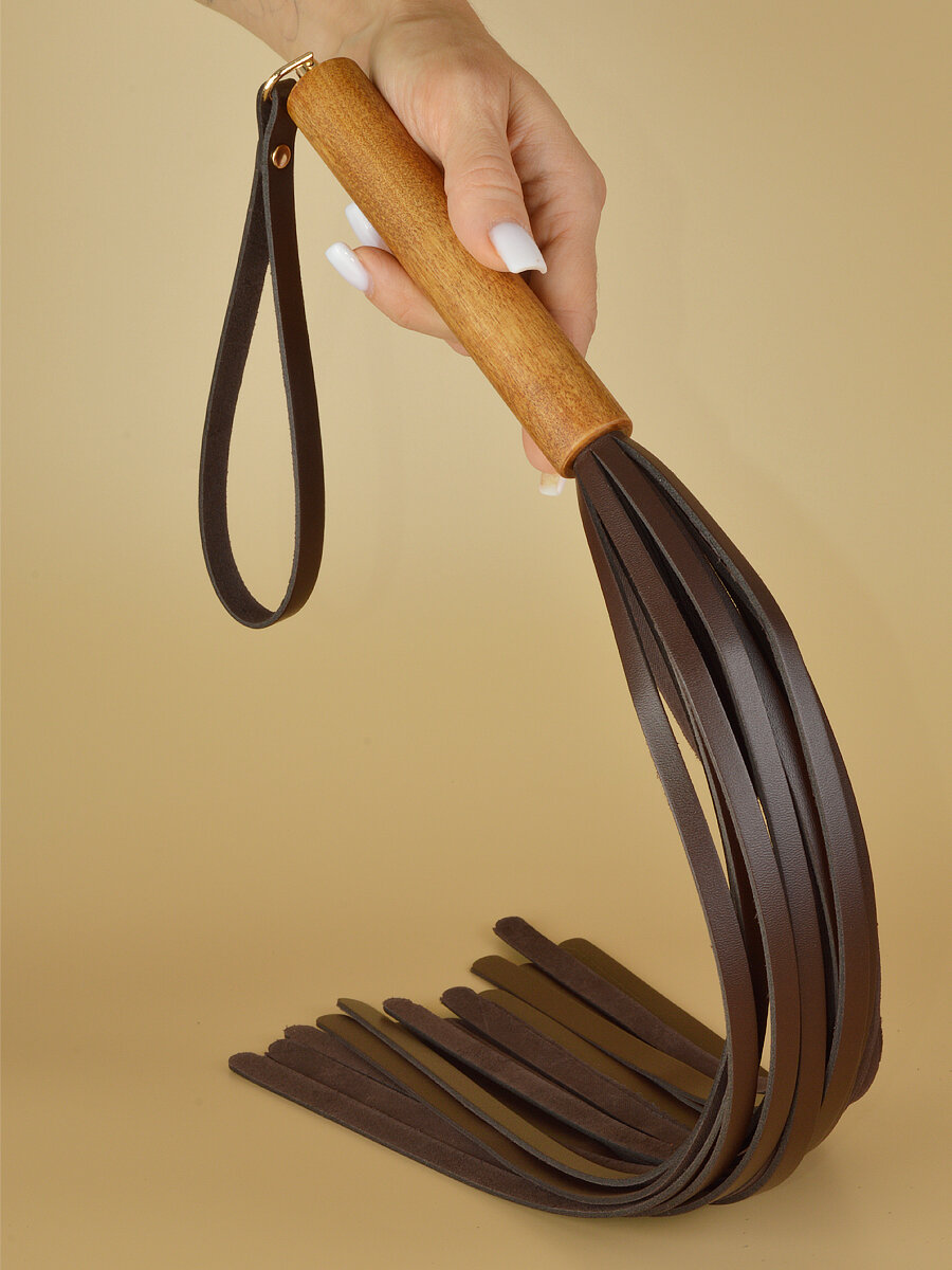 Плеть эко натуральная кожа бдсм