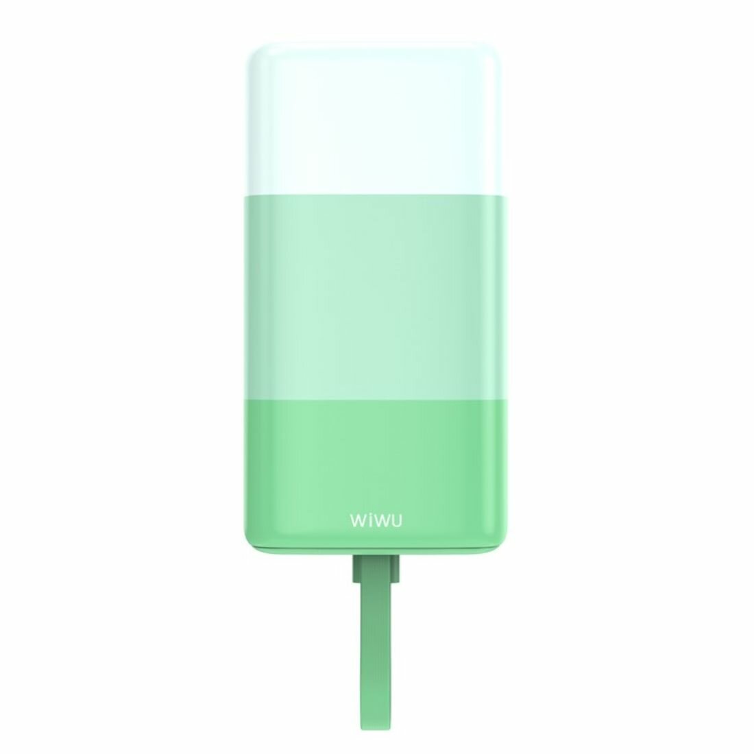Повербанк (powerbank) WiWU Candy Wi-P015 на 10000mAh с встроенным кабелем Lightning