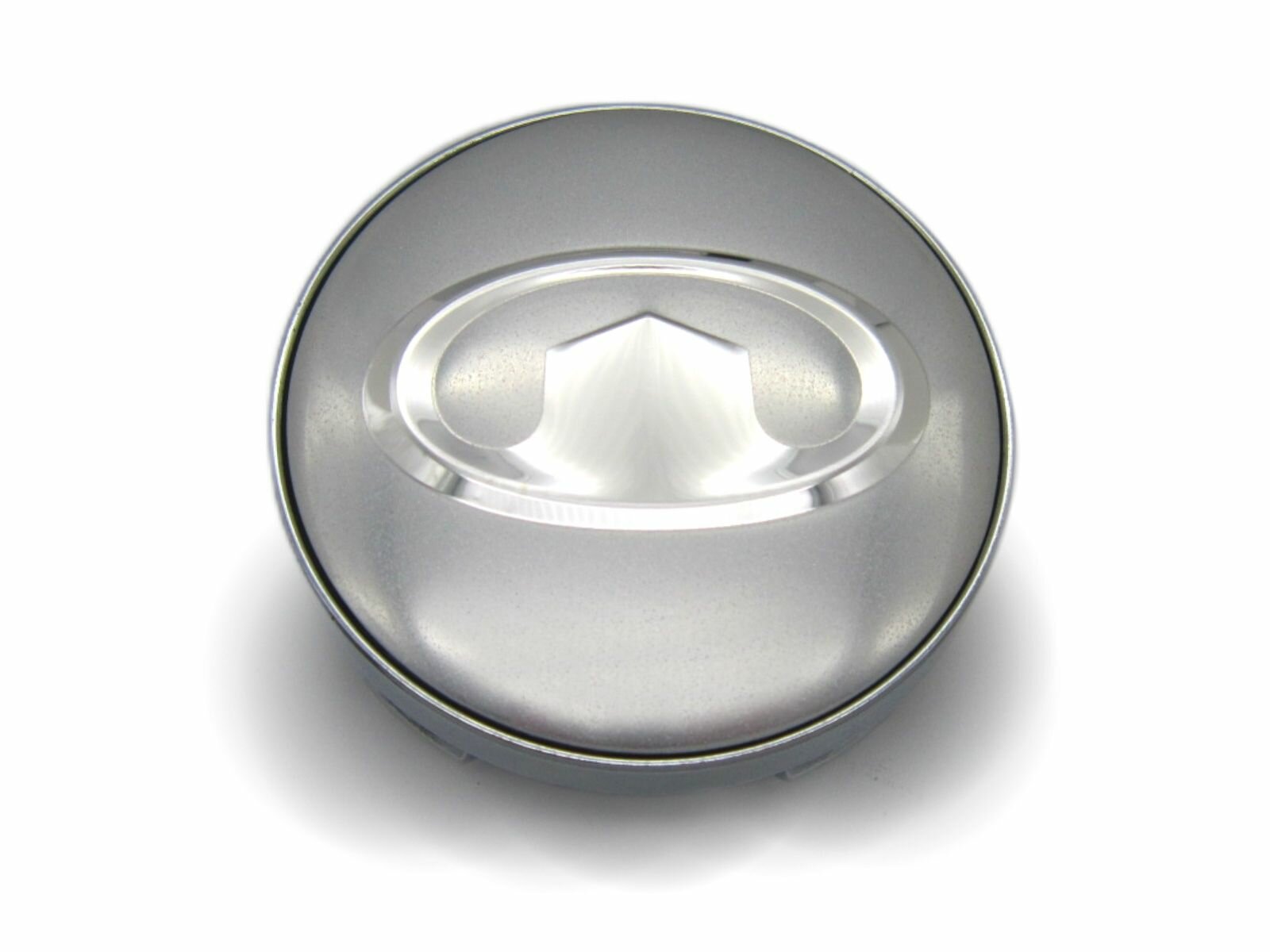 Колпачок, заглушка на литый диск Great Wall silver 60/56 мм, 1 шт.