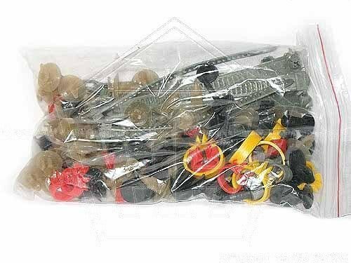 Пистон - набор пластиковых изделий ваз 2108-099 (полный на кузов а/м) (к-кт.)