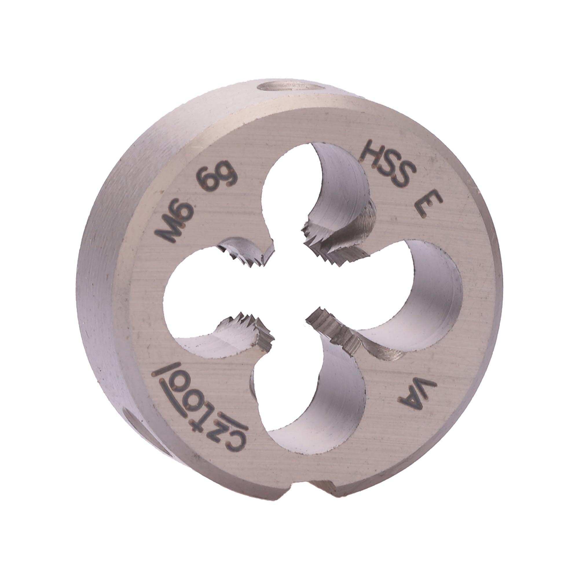 Плашка с стружколомом Bucovice Tools М6х1,0 HSSE-VA DIN EN 22568 6g 20х7мм 300060