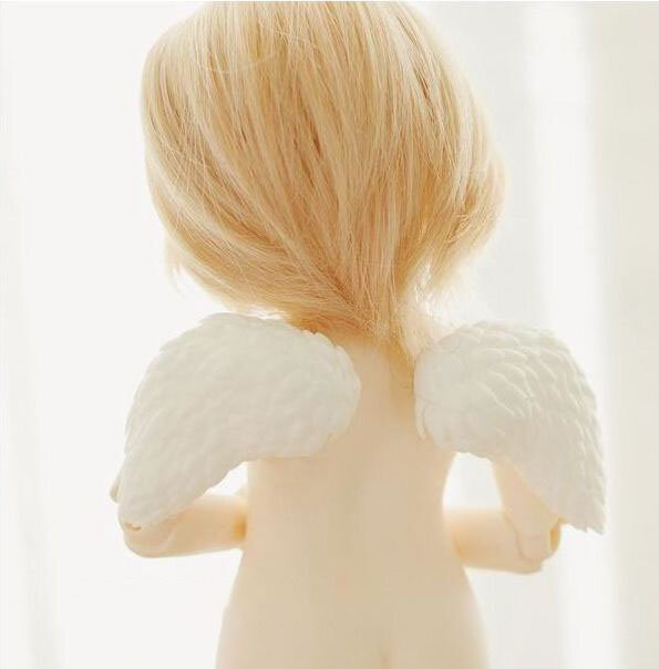 Leekeworld Angel Wings (Розовые крылья ангела для кукол Ликиворлд)