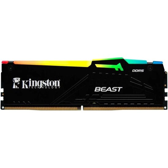 Оперативная память Kingston DDR5 16GB 6000MHz PC-48000 Fury Beast Black EXPO CL36 1.35V (KF560C36BBE2A-16)
