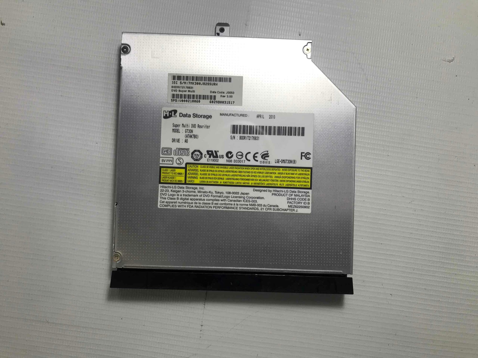 Привод DVD+RW для TOSHIBA C650-10Q