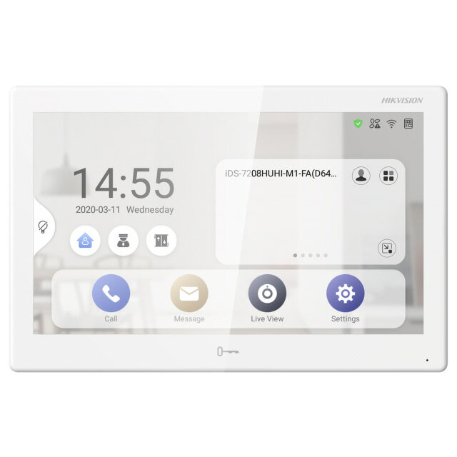 DS-KH9510-WTE1(B) (белый) видеодомофон Hikvision