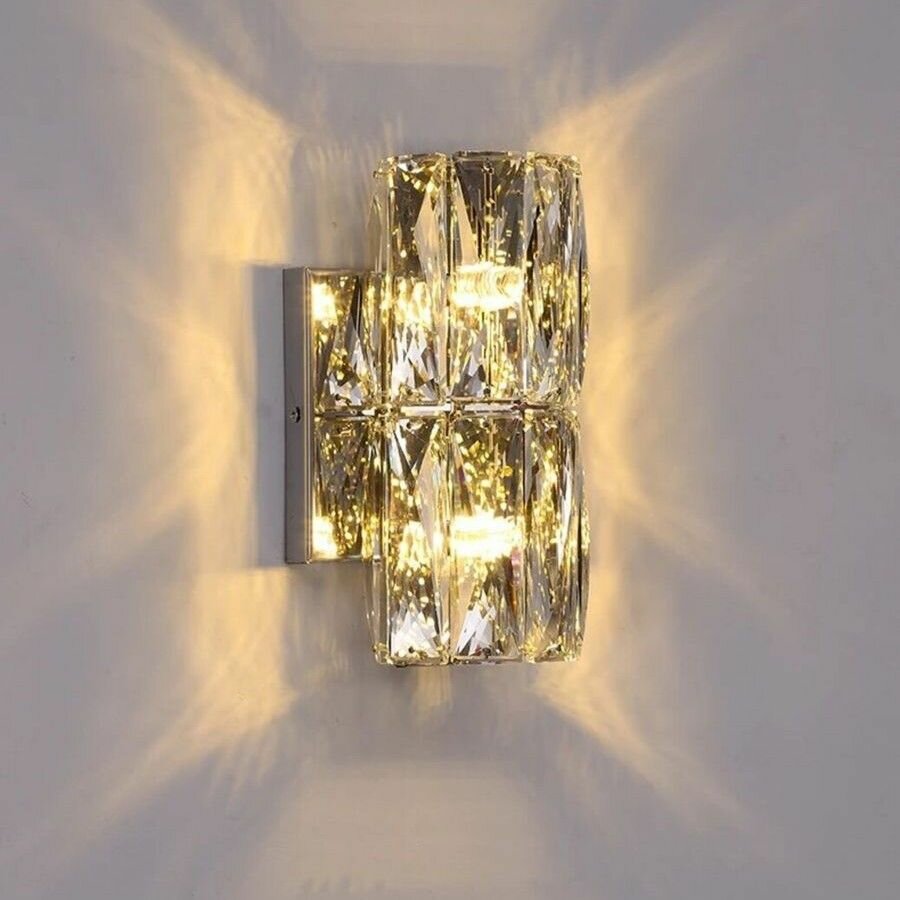 Настенный светильник, бра хрусталь, 5W W2405E/2A