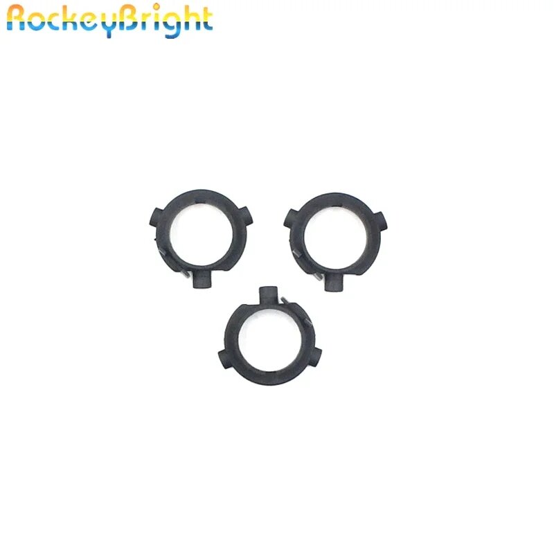 Rockeybright 2 * светодиодные держатели ламп H7, адаптеры, цоколь лампы H7, адаптер светодиодной фары H7 для Hyundai Veloster Santa Fe для KIA K3 K4 K5