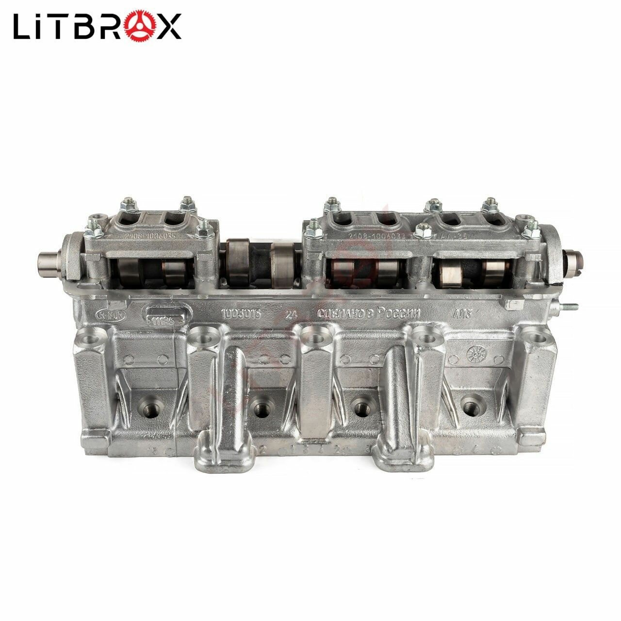 Головка блока цилиндров (ГБЦ) в сборе (8 кл.) (двигатель 21116 и 11186) ВАЗ LADA Priora, Kalina 2, Granta, Vesta, XRay / 11186-1003011