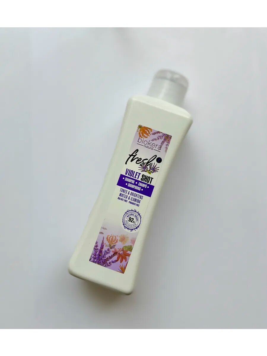 Шампунь Salerm VIOLET SHOT, тонирующий, для блондированных волос, 300 мл