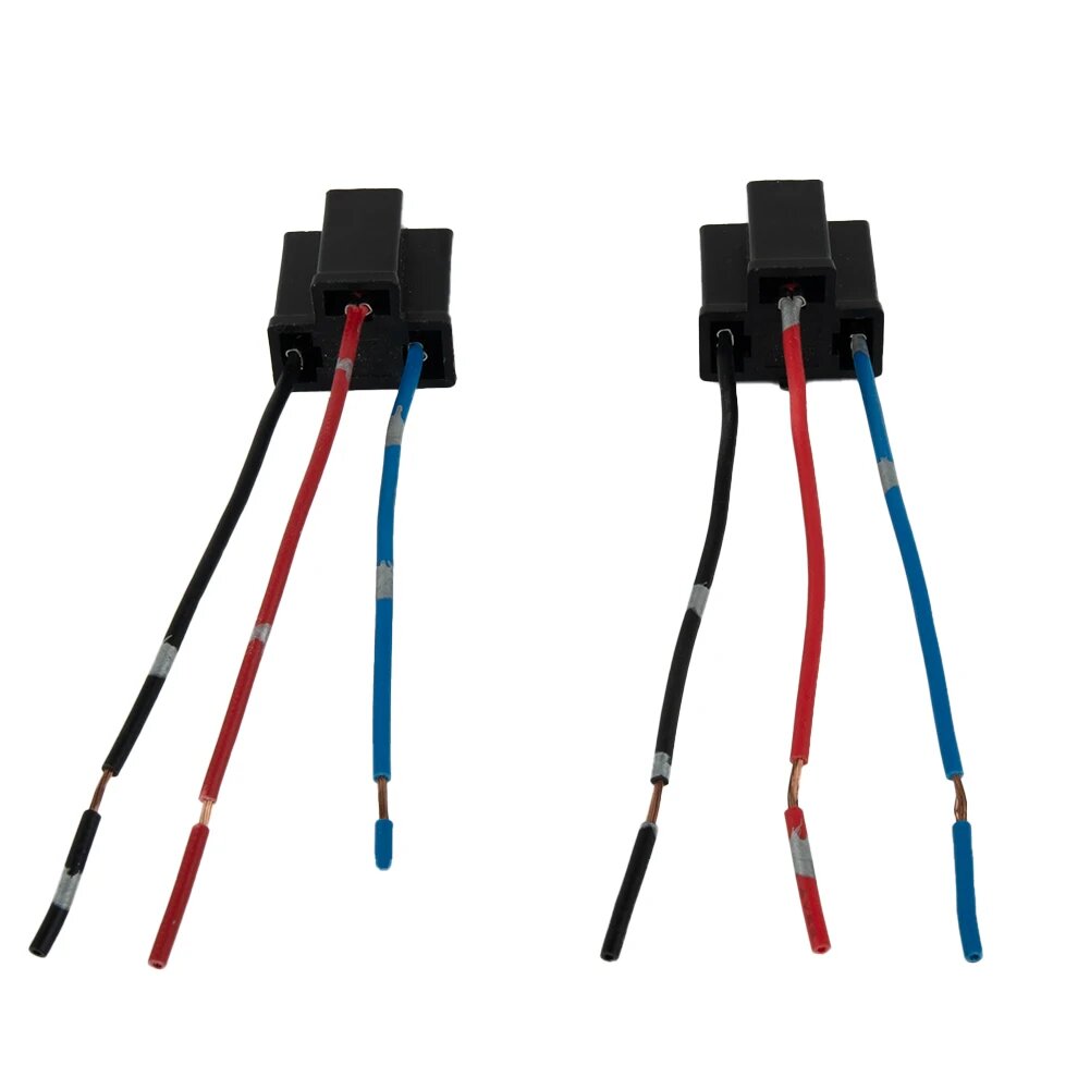 Прочная, сменная розетка, 10 грамм, 12/24 В, 2 шт, аксессуары, разъем H4, вилка для фар