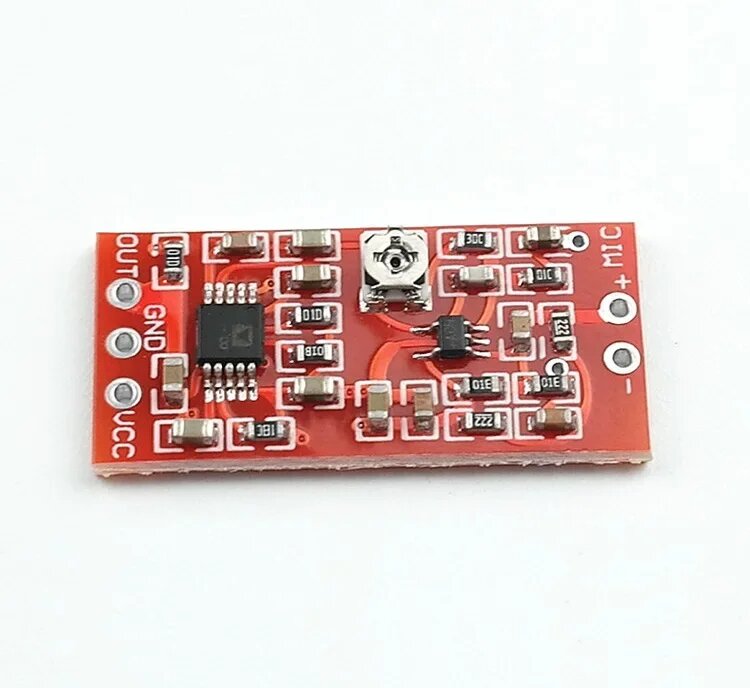 Микрофонный модуль SHANGSIMOUDLECX MAX4466 со сжатием голоса SSM2167