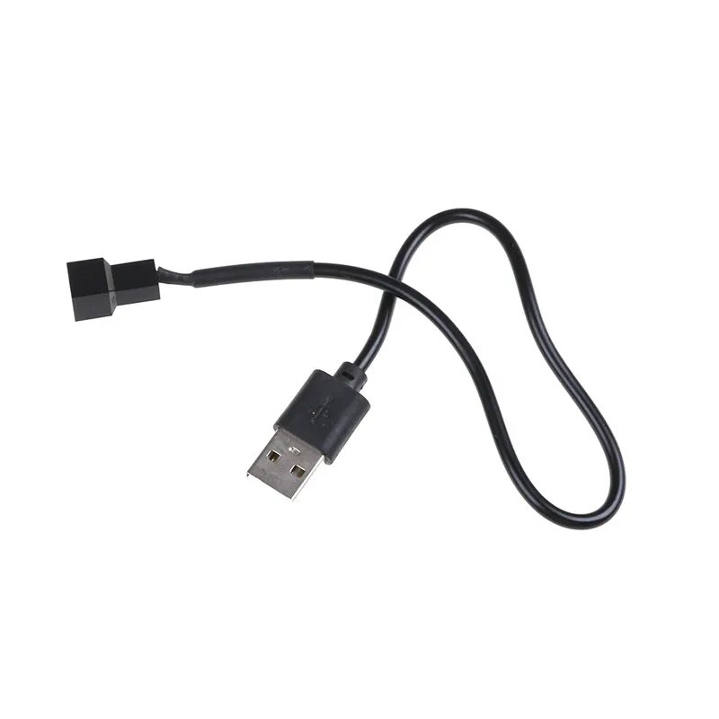 KOQZM USB кабель-адаптер для вентилятора 3/4 пин 3pin 30cm