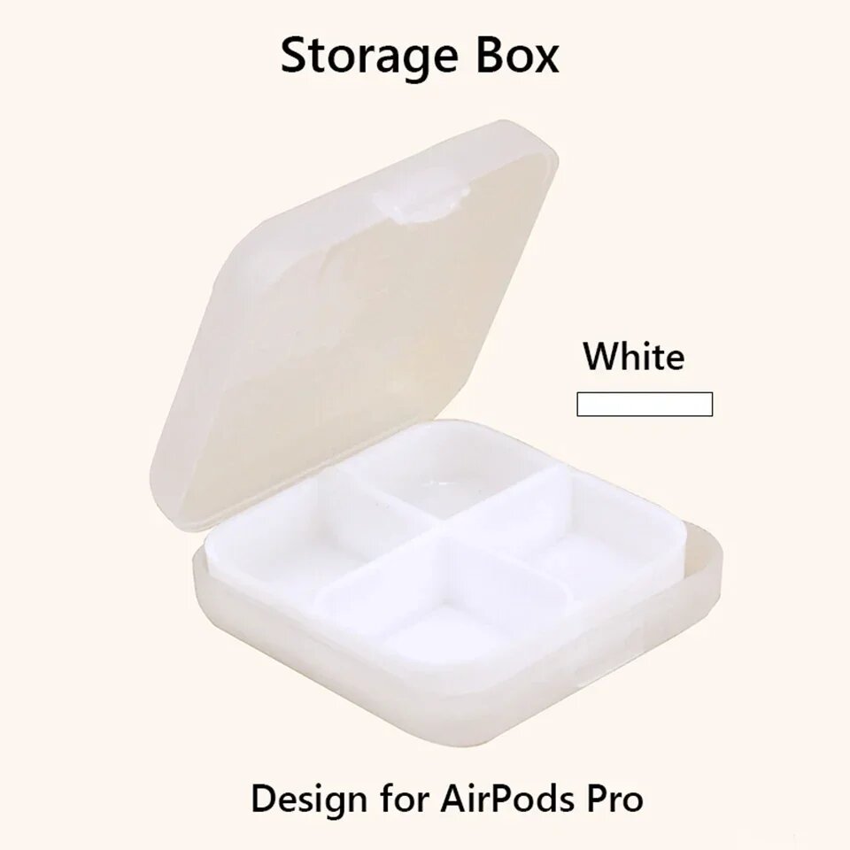 Амбушюры из пены с эффектом памяти для AirPods Pro 2 OnePlus S/M/L 3 Pairs, Storage box