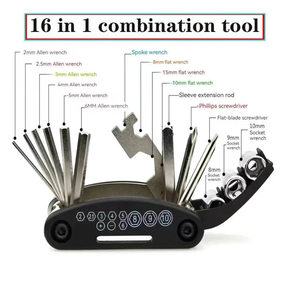 Вело мультитул Park Tool MT-20 Titanium — фото 1