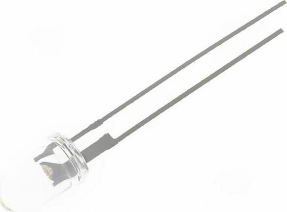 Светодиод OPTOSUPPLY OSPW5111P Светодиод 5мм белый холодный 30000-40000(тип)-50000мкд 15 град. 1шт