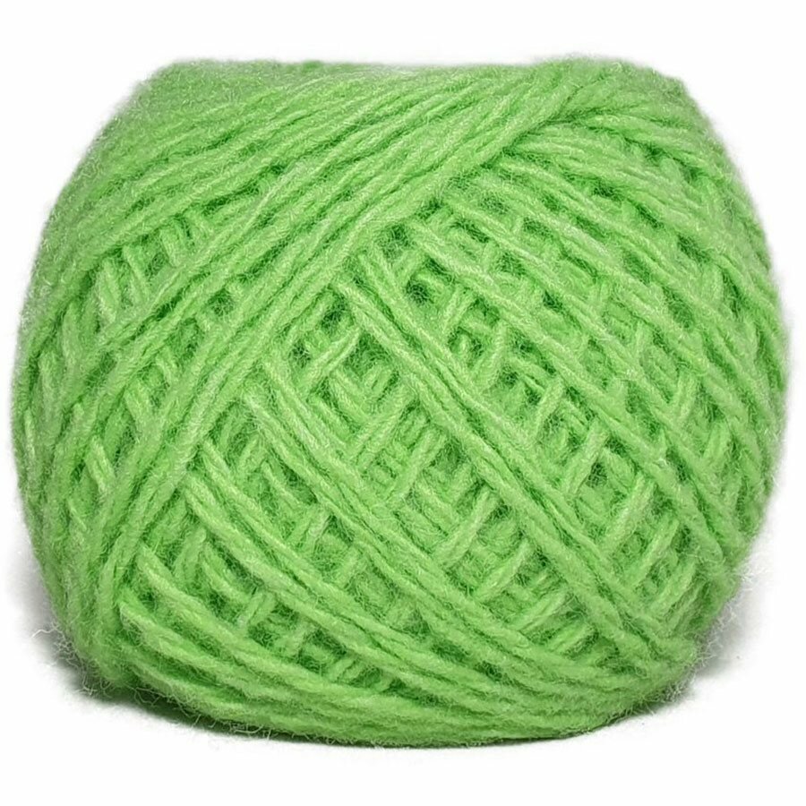 Пряжа кисловодский акрил 038 яр. салат (10 мотков)