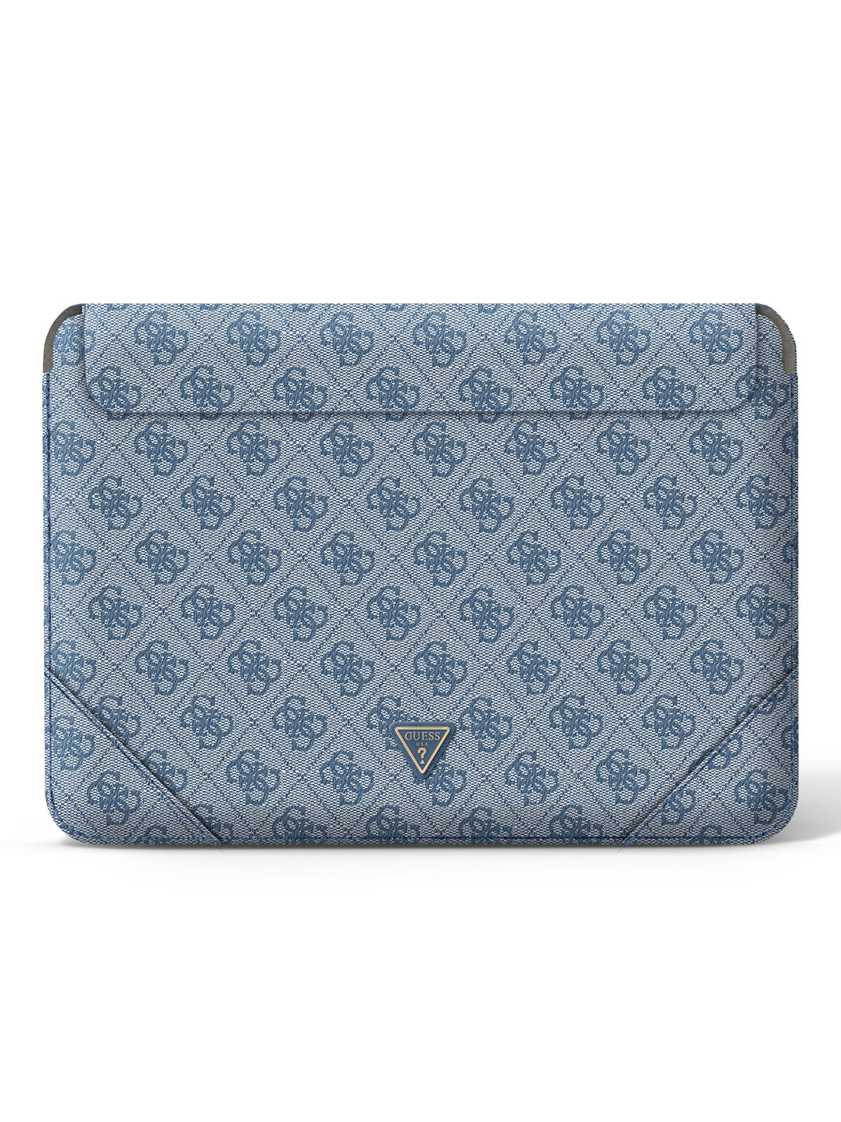 Guess для ноутбуков 13"/14" чехол Sleeve 4G with Triangle metal logo Blue