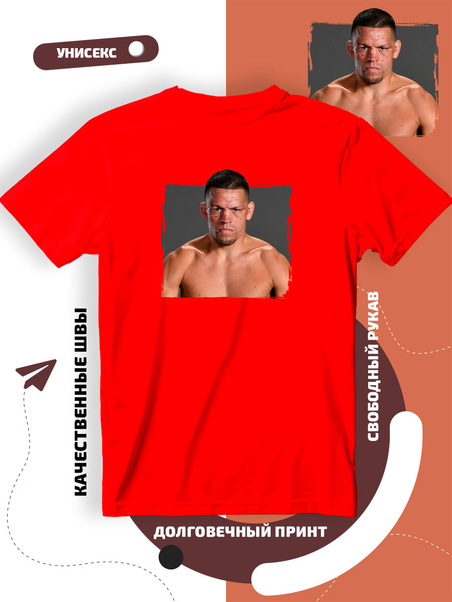 Футболка Нейт Диас Nate Diaz боец