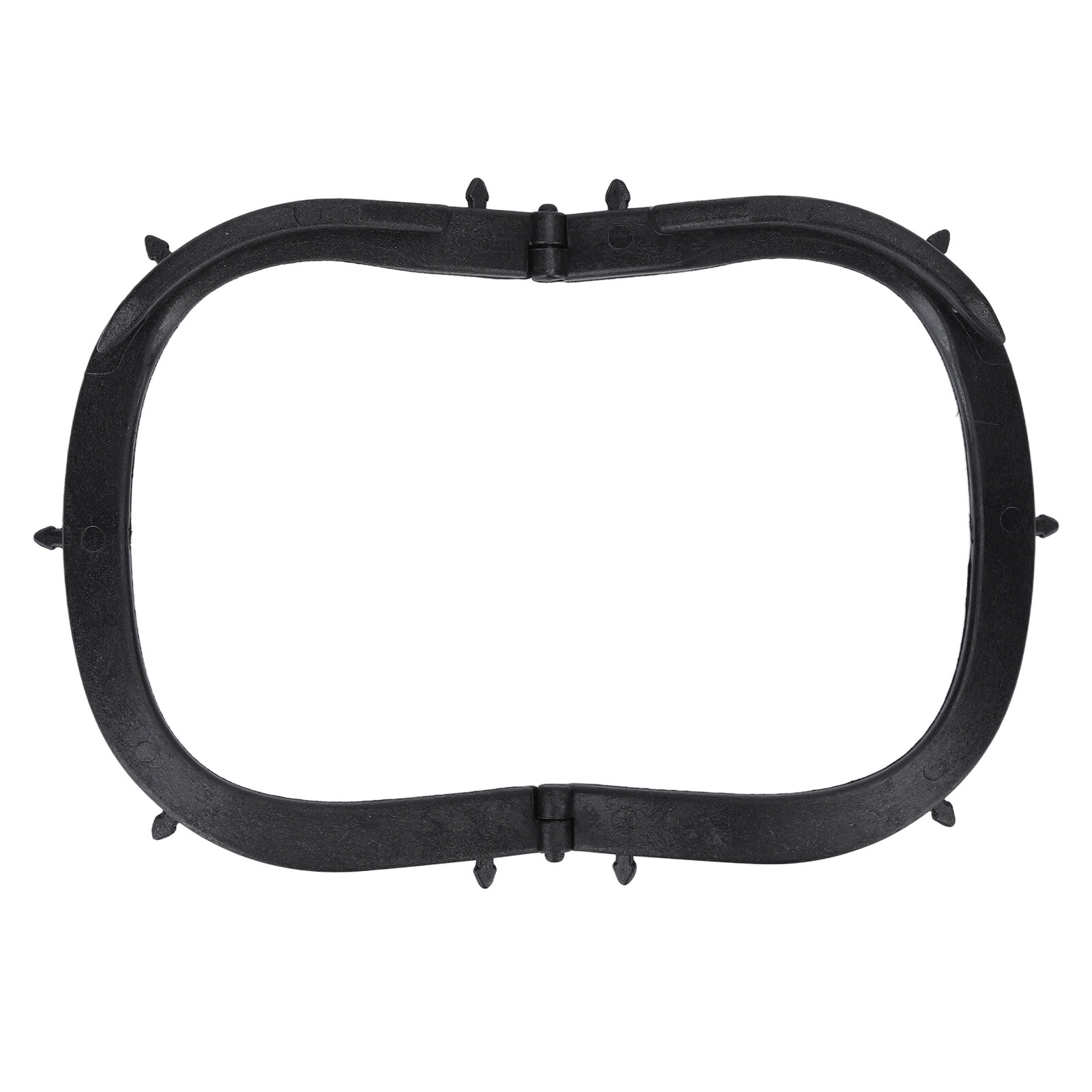 Резиновая рама для дамбы, профессиональный черный пластиковый складной держатель для стоматологической плотины, аксессуар для стоматологических операций