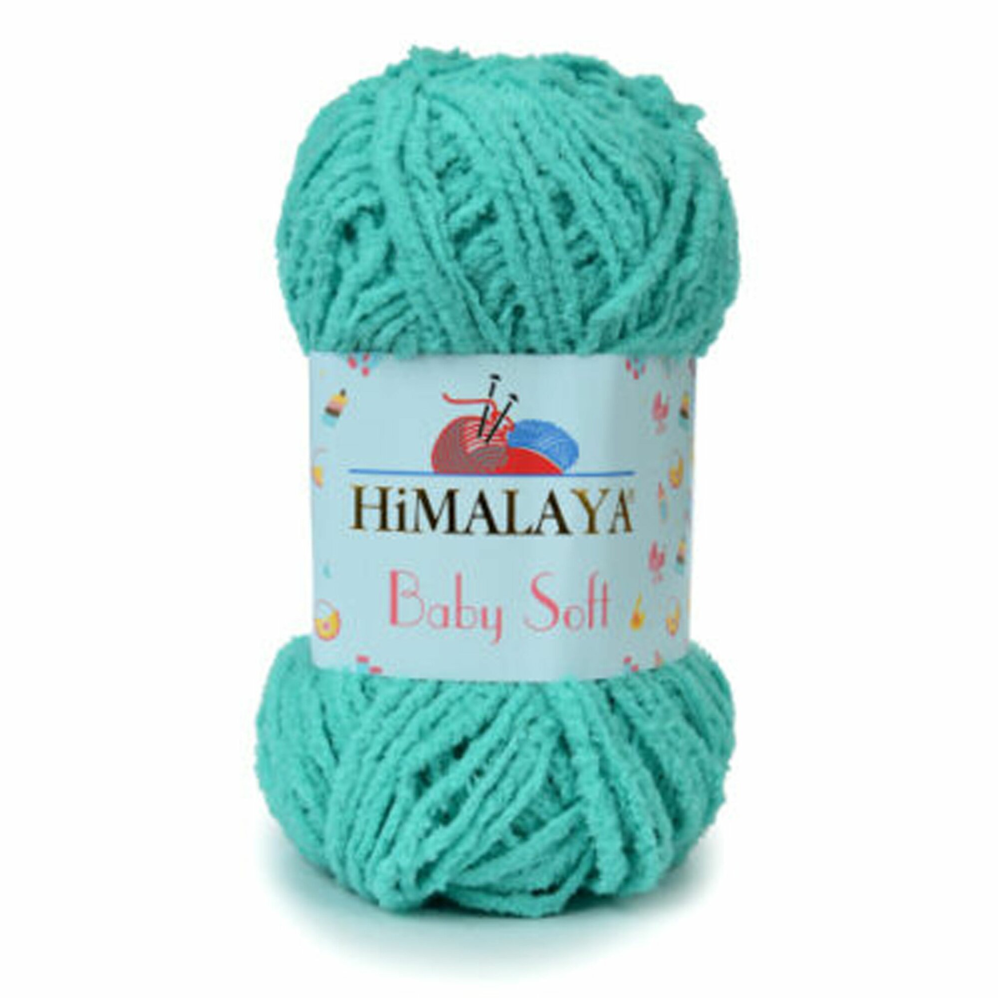 5 Мотков, Himalaya BABY SOFT, 100% Полиэстер / 50 гр. - 115 м, Цвет-73610