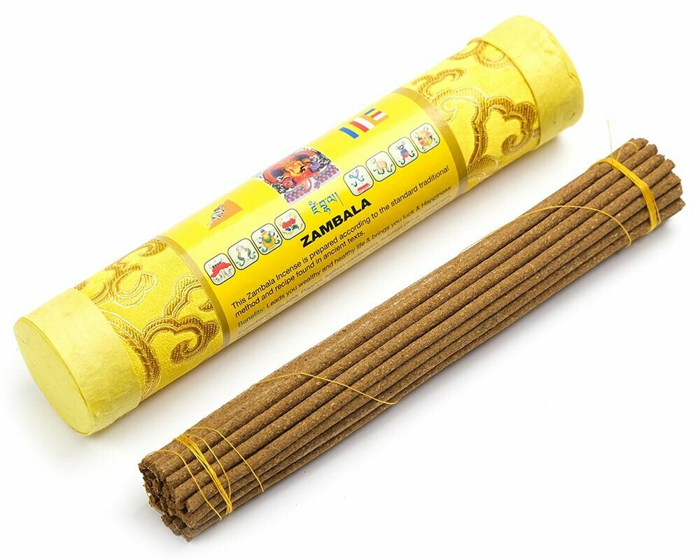 ZAMBALA (дзамбала тибетские благовония ручной работы в бутанском стиле), 1 уп.
