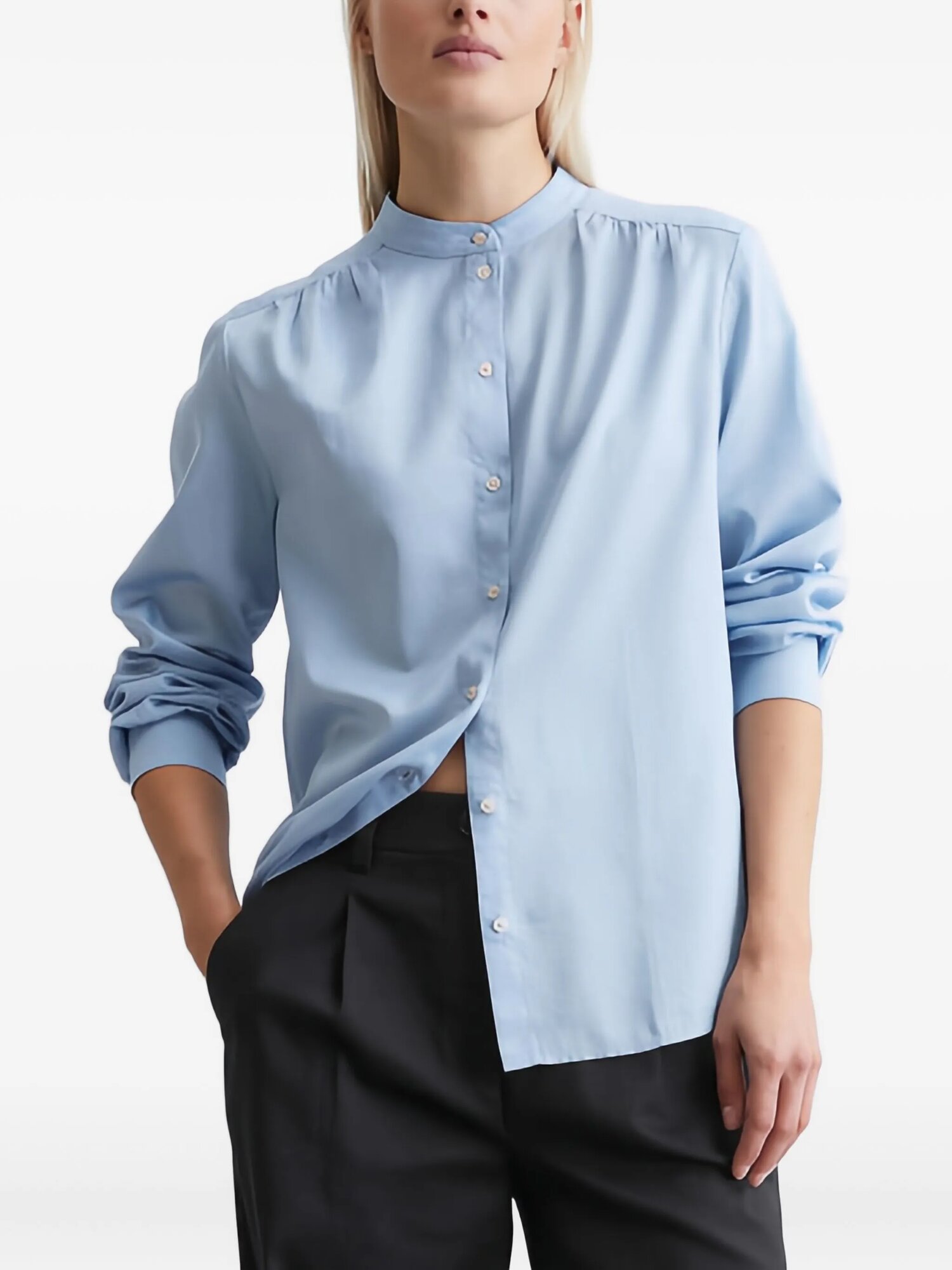 Рубашка Marc O'Polo, размер 34 EU, blue — фото 1
