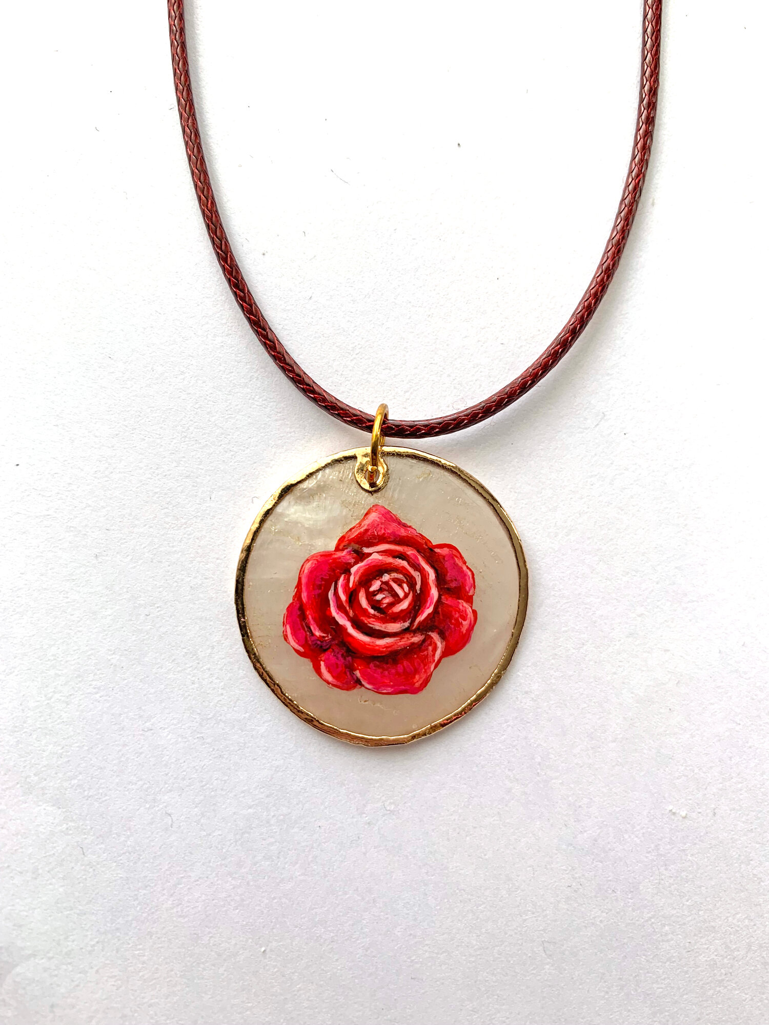 Колье, перламутр