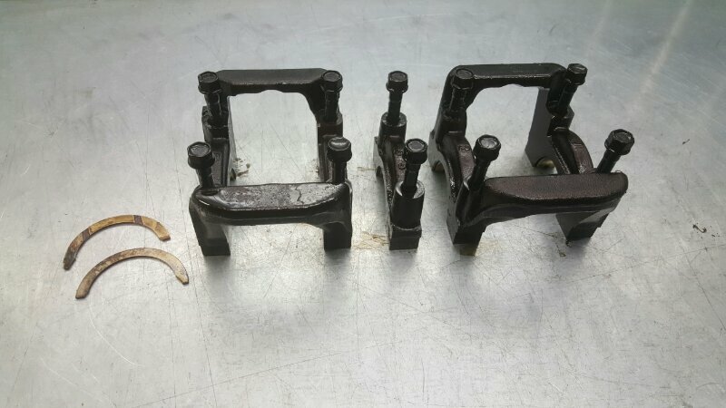 Крышка коленвала Nissan Almera N15 GA16 1995 (б/у)