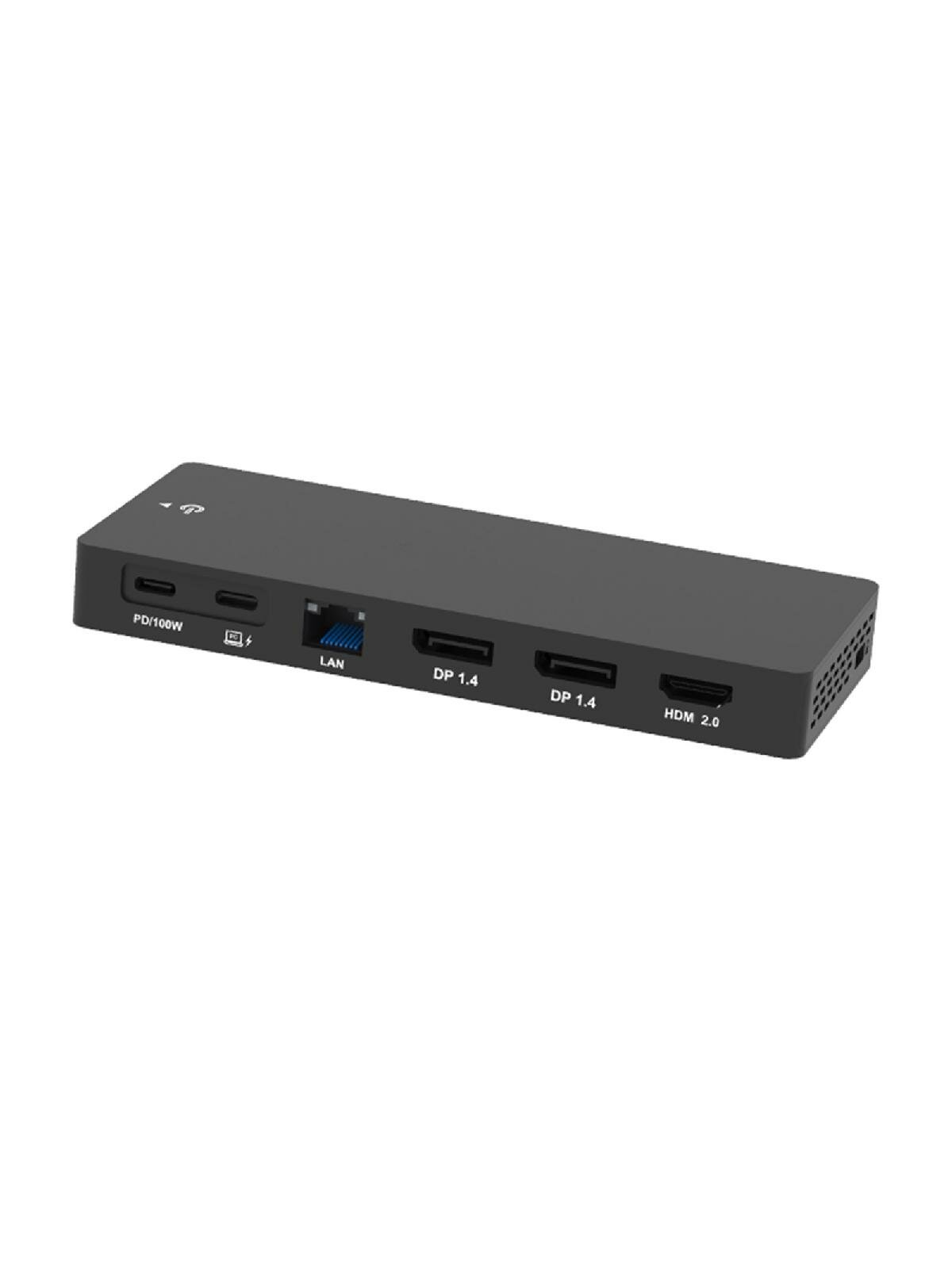 Docking Station USB Type-C PD100W Power Supply Laptop Charging Adapter 13 in 1 USB C Dock 4K DualHDMI 1000Mbps Ethernet