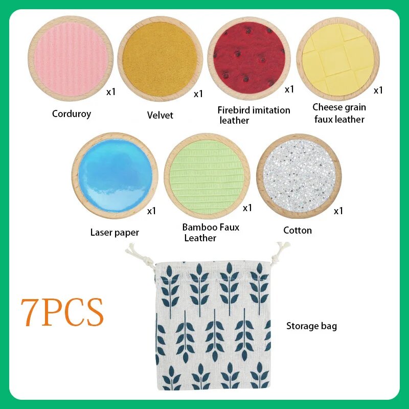 Монтессори сенсорная тактильная доска LTD00612 With storage bag