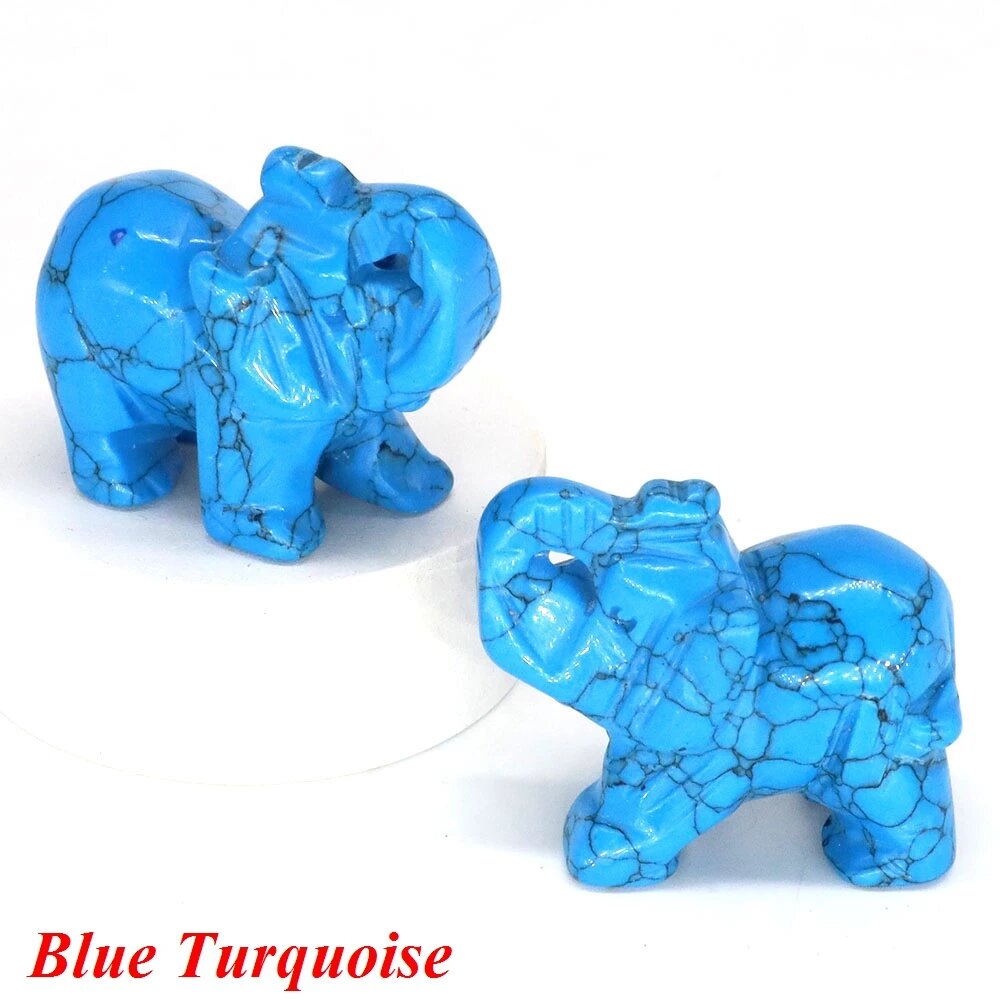 Статуэтка слона Blue Turquoise, 1 PC