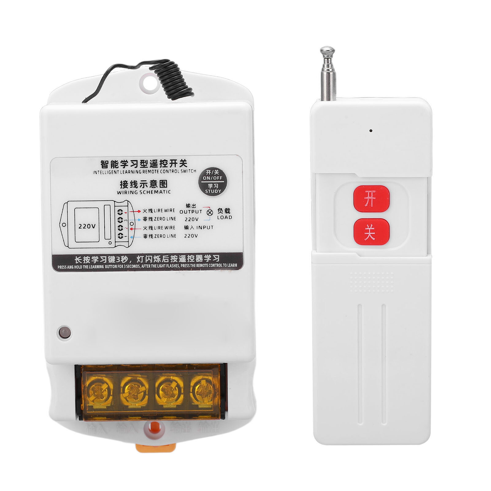 Умный беспроводной пульт дистанционного управления для водяного насоса, бытовой техники большой мощности 220 В переменного тока