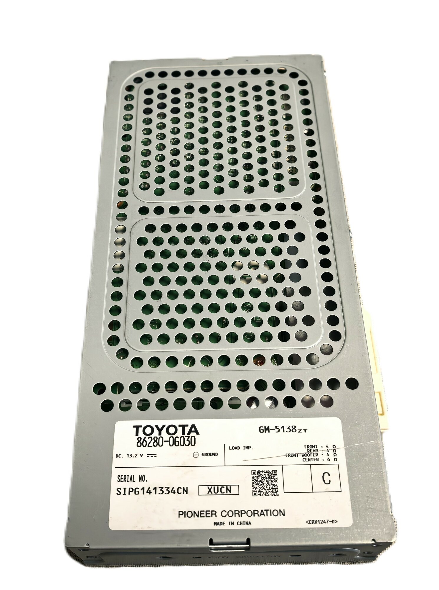 Оригинальный автомобильный аудиоусилитель Toyota Prado LC-150